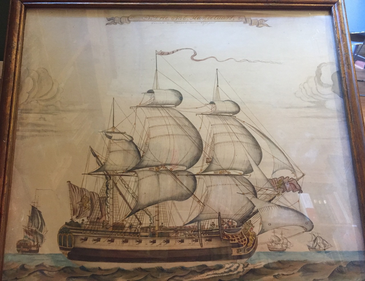 Scheepsportretten van de familie Nagtegaal